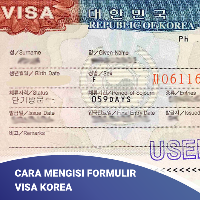 Cara Mengisi Formulir Visa Korea [Panduan Lengkap]