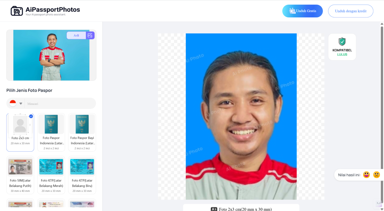 Cara Edit Foto Ukuran 2x3, 3x4 dan 4x6 di Microsoft Word