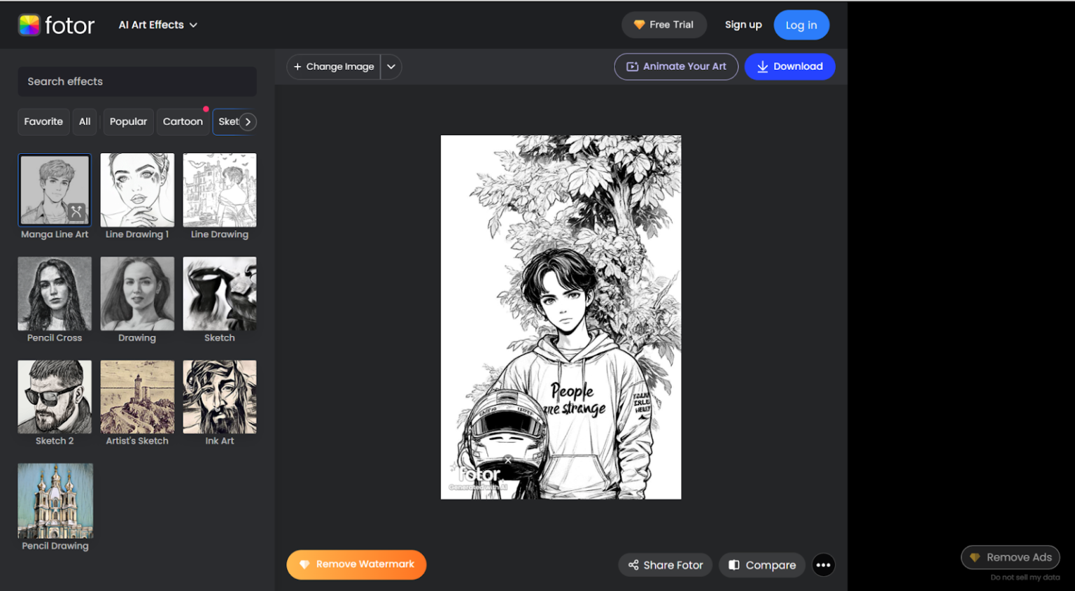 Cara ubah foto jadi sketsa [online & aplikasi]