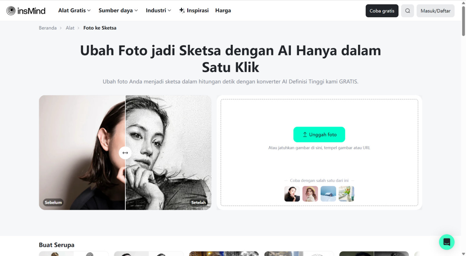 Cara ubah foto jadi sketsa [online & aplikasi]