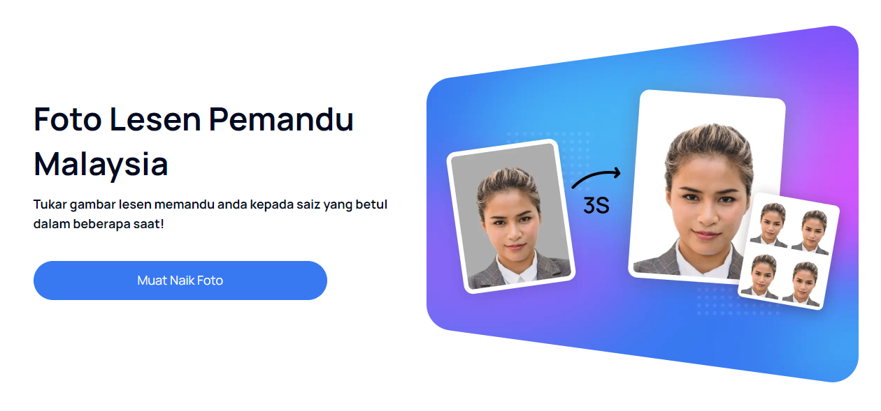 Dapatkan Foto Lesen Memandu Malaysia dengan Jaminan Penerimaan