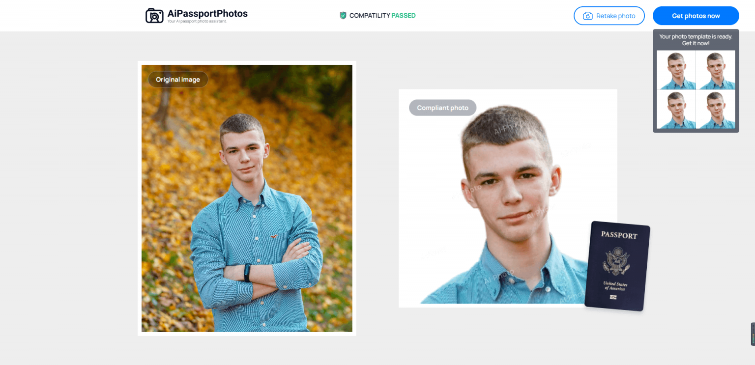Best Free USA Passport Photo Maker Online