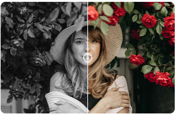 Putar hitam dan putih foto untuk mewarnai dalam hitungan detik dengan AI!