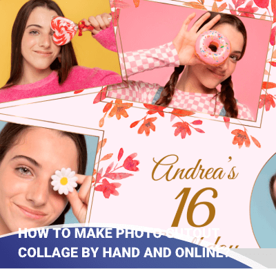 How to Make Photo Cutout Collage by Hand and Online?