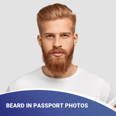 Beard in Passport Photos