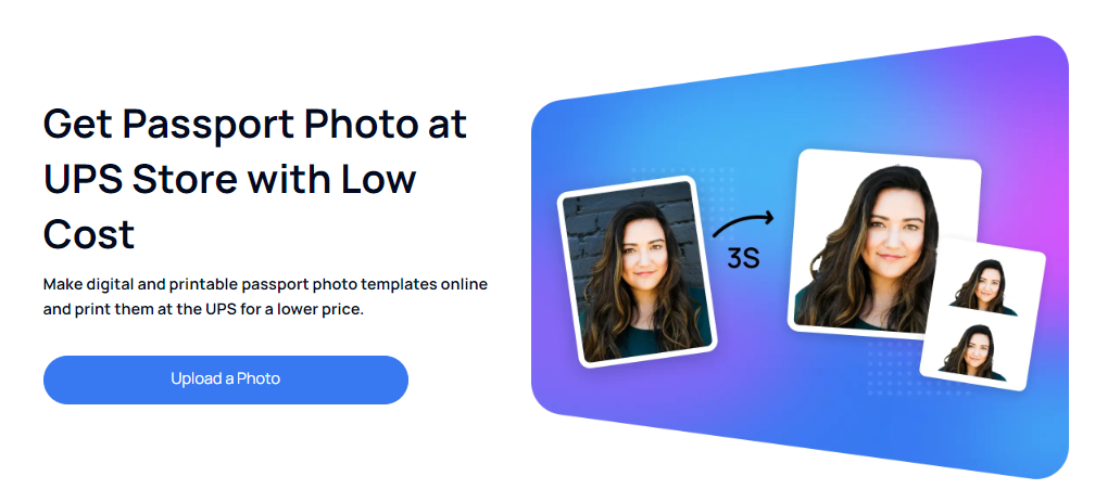 Make Passport Photos at Home and Printed Them at UPS Store with A Fair ...