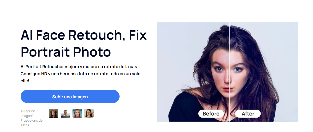 Retoque fotos en línea sin descargar software