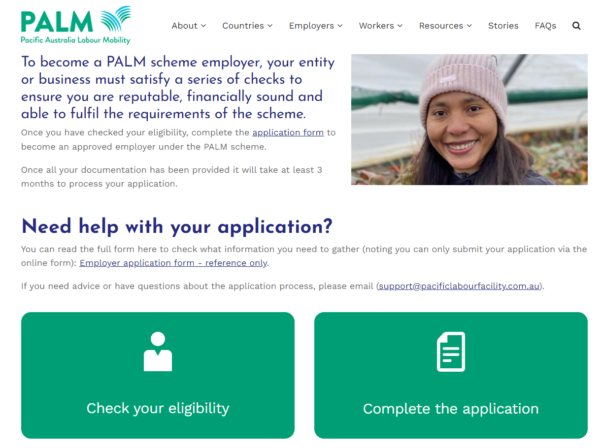 What Is the PALM Scheme in Australia?