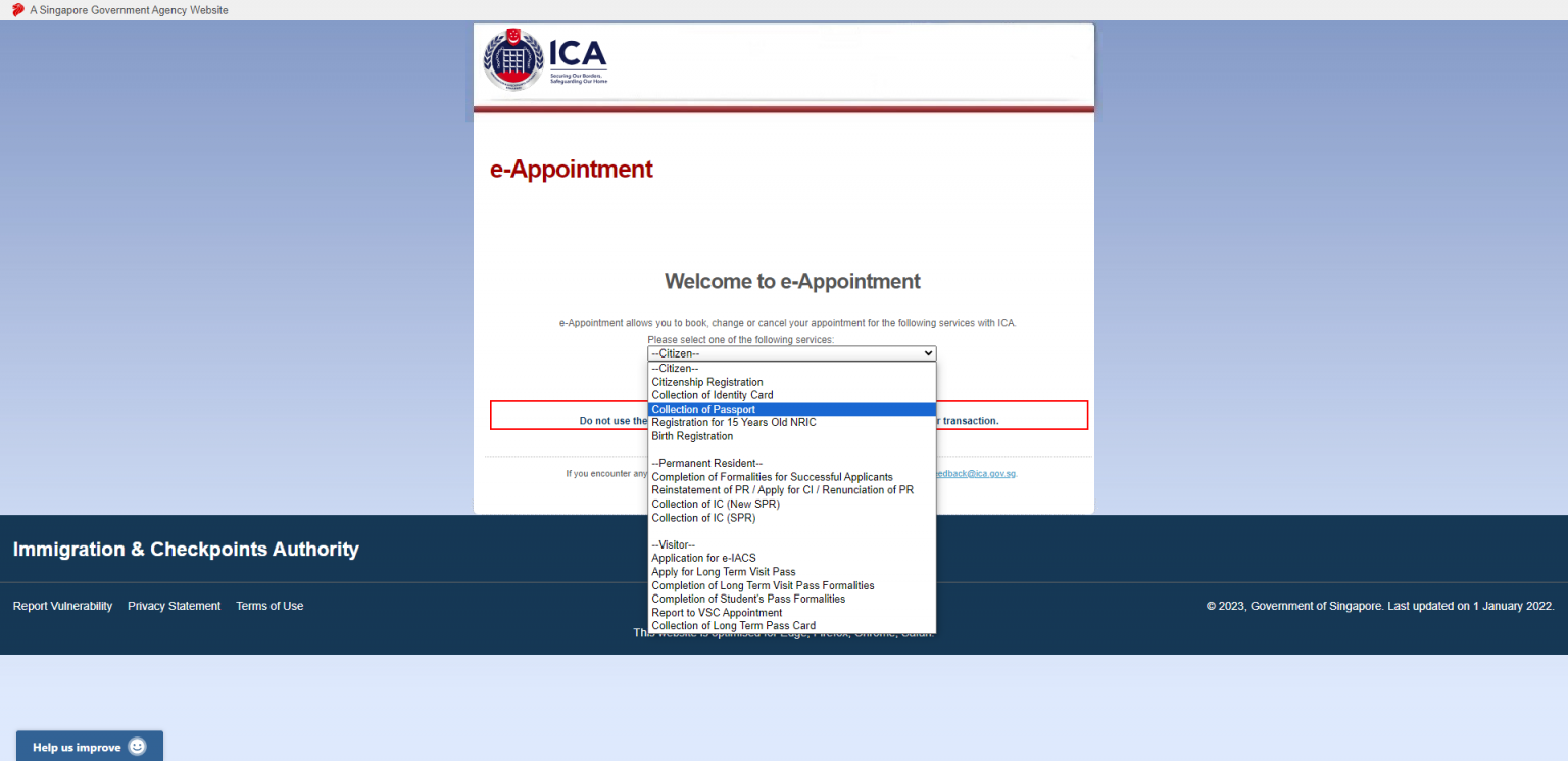The Complete Guide on ICA Appointment