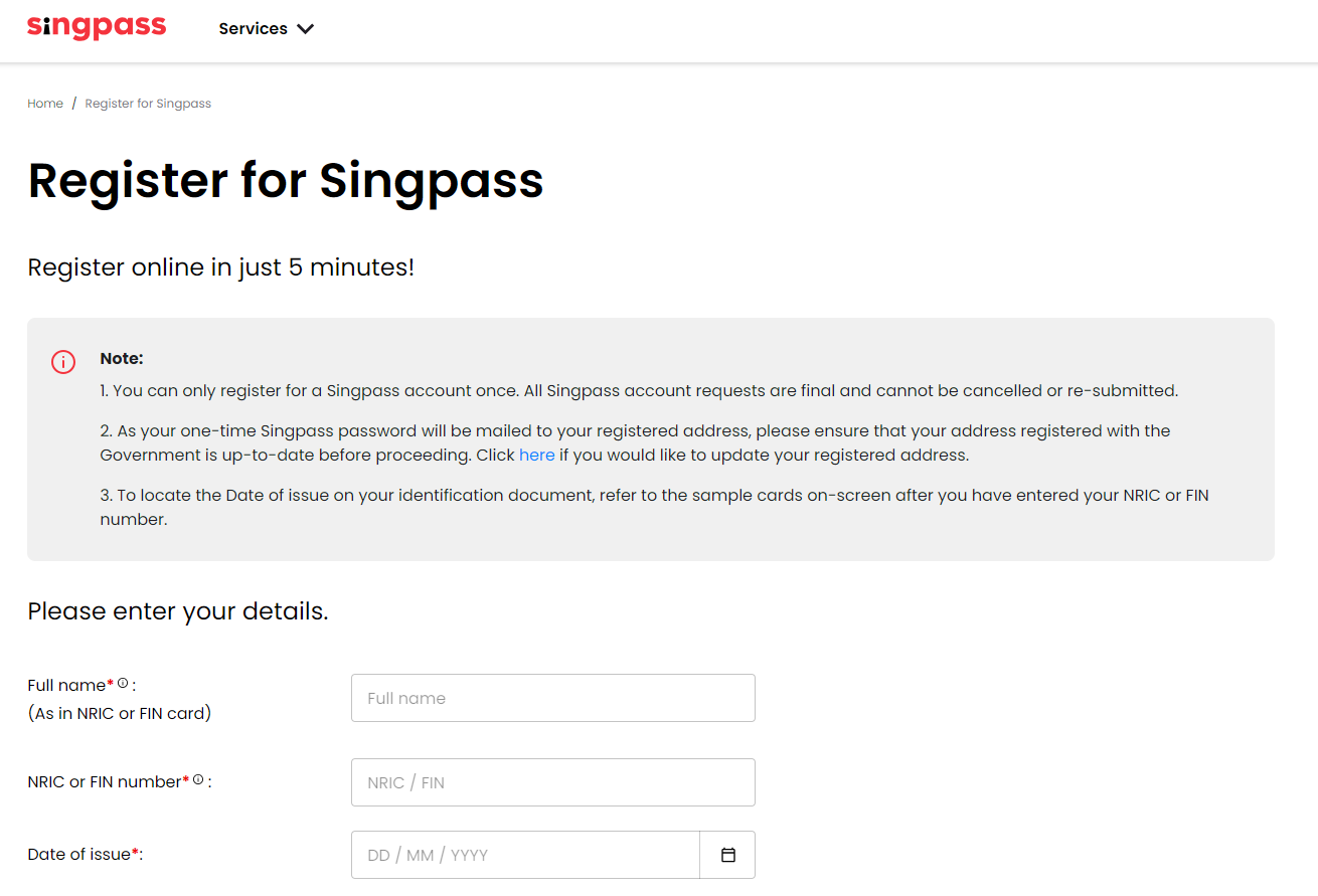 The Complete Guide on Singpass ID