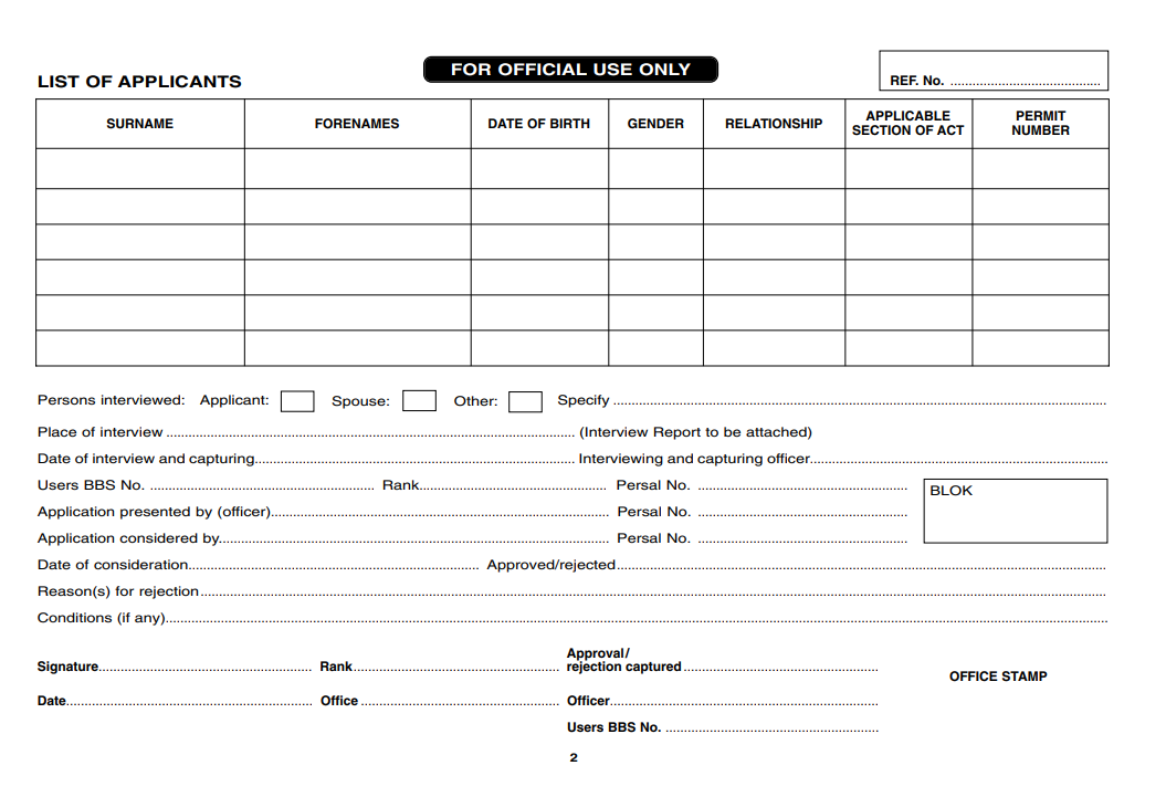 How to Apply for Permanent Residence in South Africa