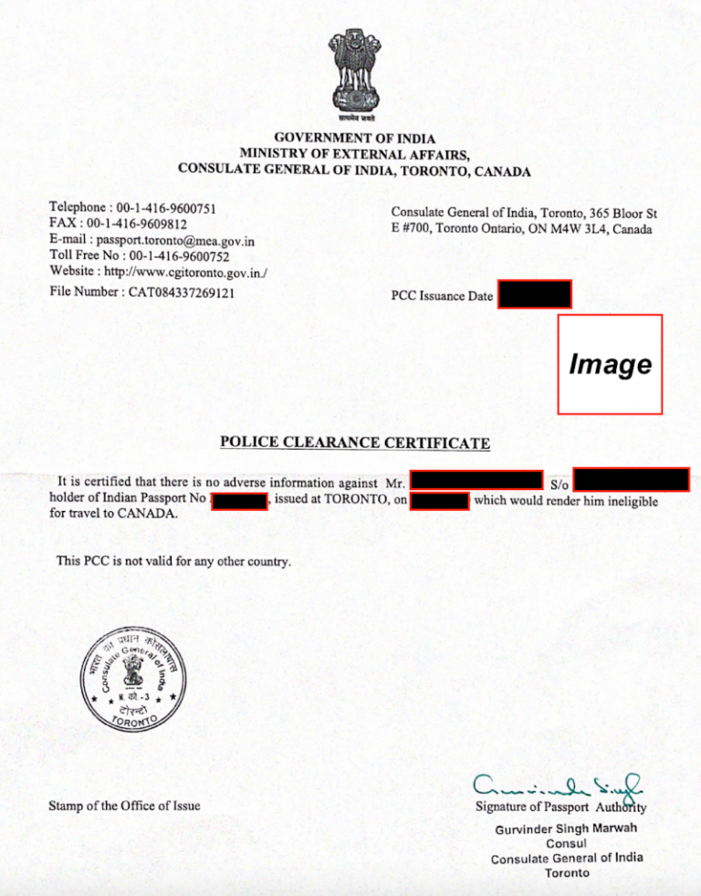 How To Get A Police Clearance Certificate From India For Canada PR