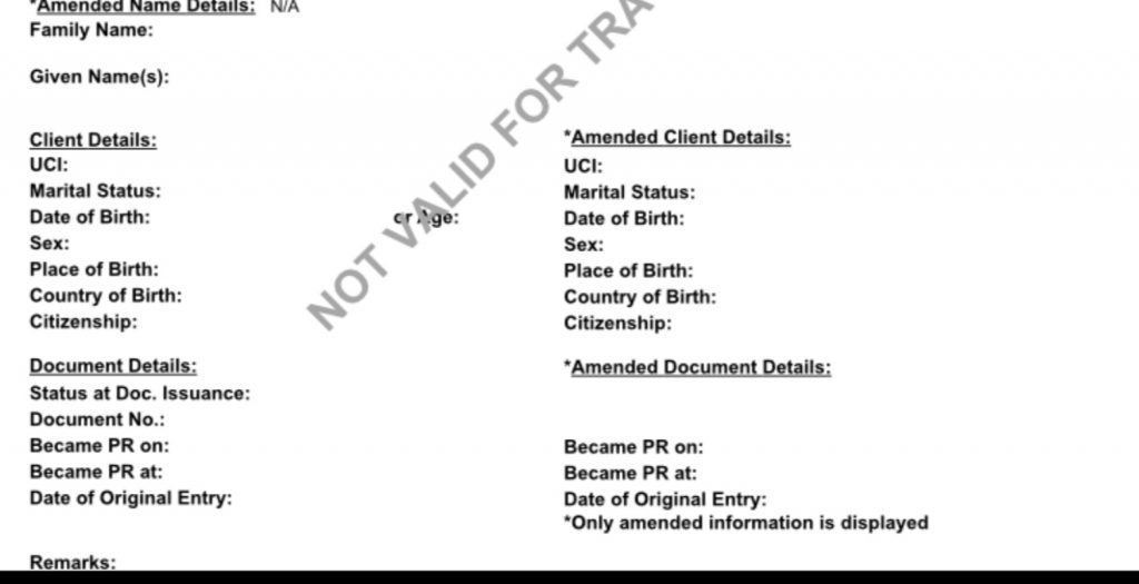 What is Confirmation of Permanent Residence (COPR)