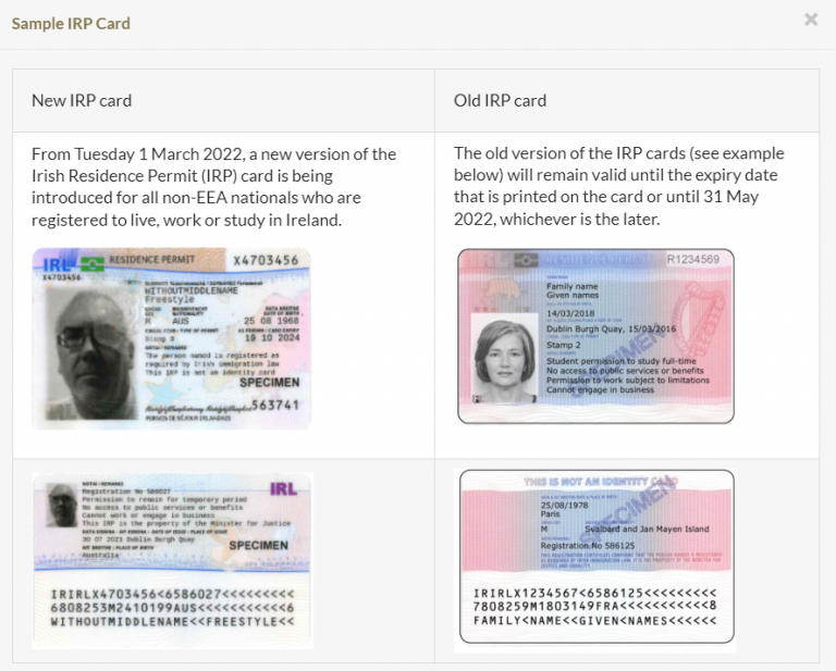 Complete Guide on Irish Residence Permit