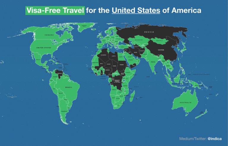U.S. Passport Visa-Free Countries & Travel Guide to 2024
