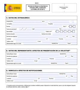 How to Get a Spanish NIE Number in the UK