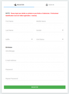 PRC ID Registration and Renewal 2024