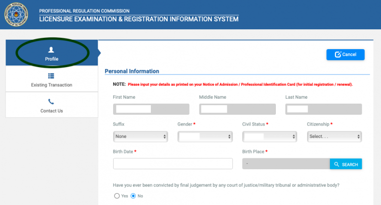 PRC ID Registration and Renewal 2024