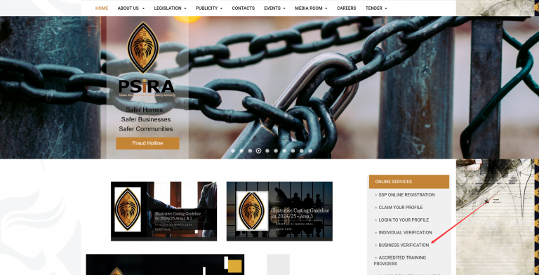 PSiRA Check with ID Number 2025