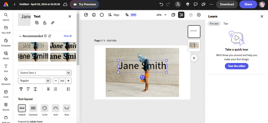 How to Add Name and Date in Photo Online