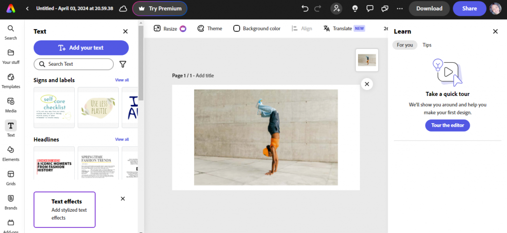 How to Add Name and Date in Photo Online