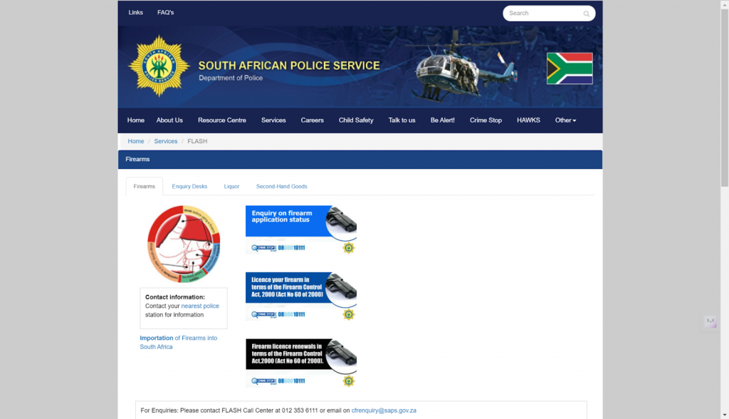 South African Firearms License Renewal & Status