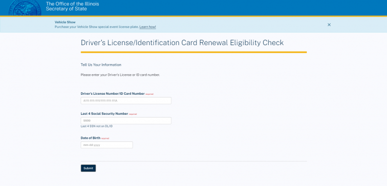 [2024 Updated] How to Renew a Driver's License in Illinois