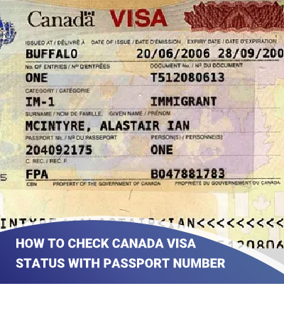 How to Check Canada Visa Status with Passport Number