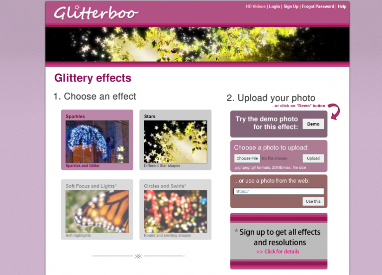 How to Add Sparkle Filter to Photo