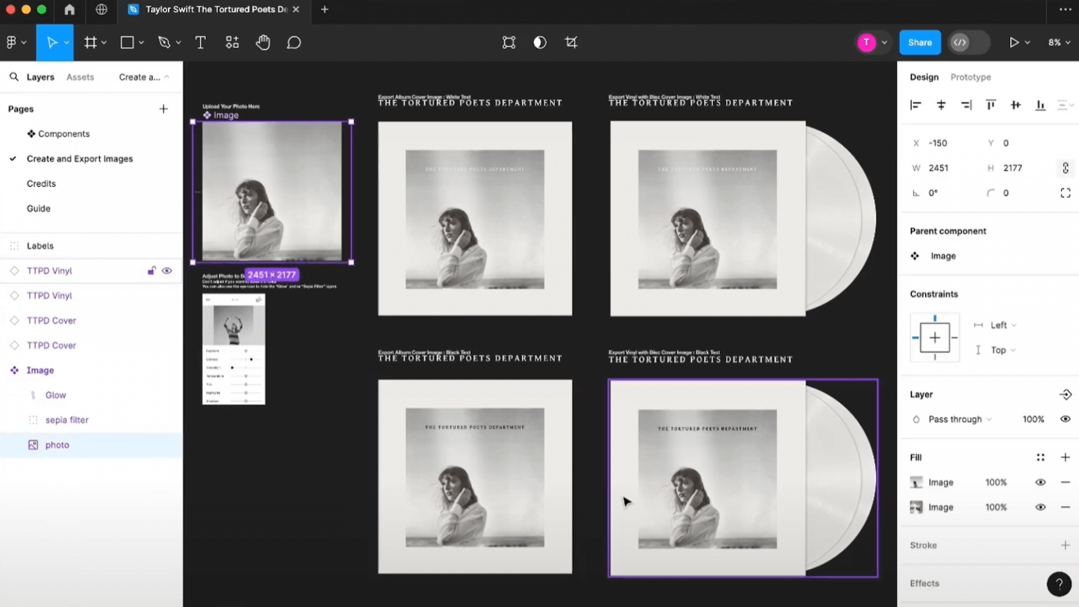 How to Make Your Own The Tortured Poets Department (TTPD) Filter