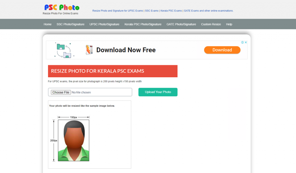 Top 4 PSC Photo Editors for Kerala