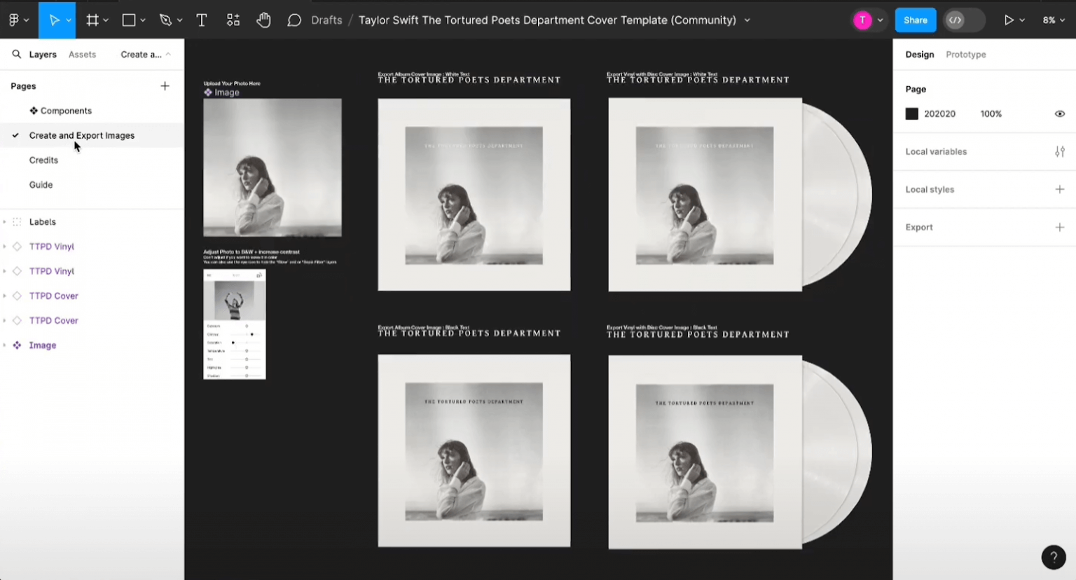 How to Make Your Own The Tortured Poets Department (TTPD) Filter