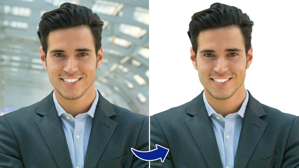 How to Add White Background to Photo