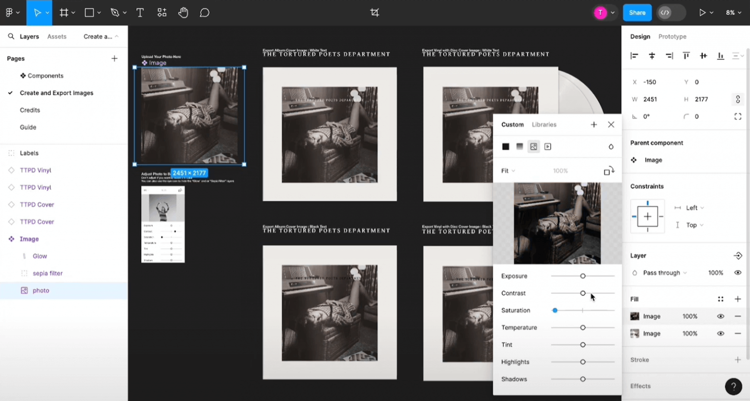 How to Make Your Own The Tortured Poets Department (TTPD) Filter