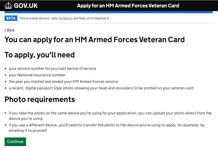 UK Veterans ID Card Application Online [2024 Updated]