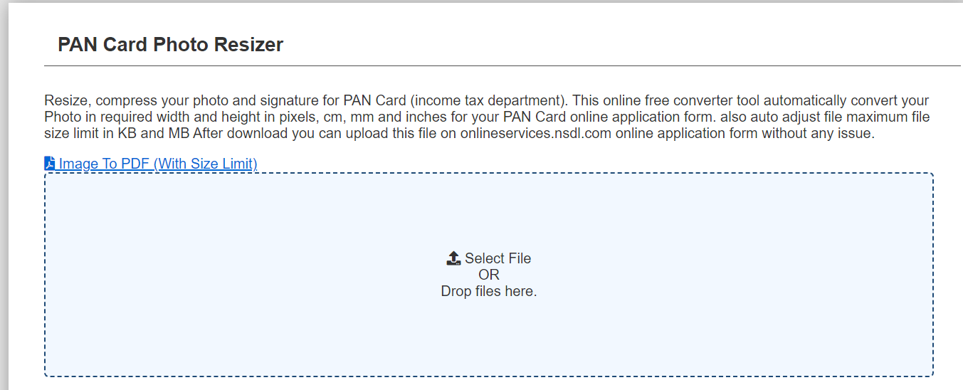 Top 5 PAN Card Photo Resize Tools [2024]