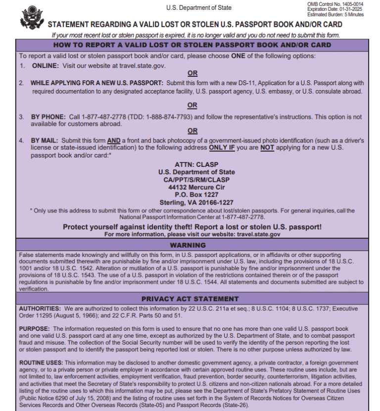 How to Get an Emergency Passport