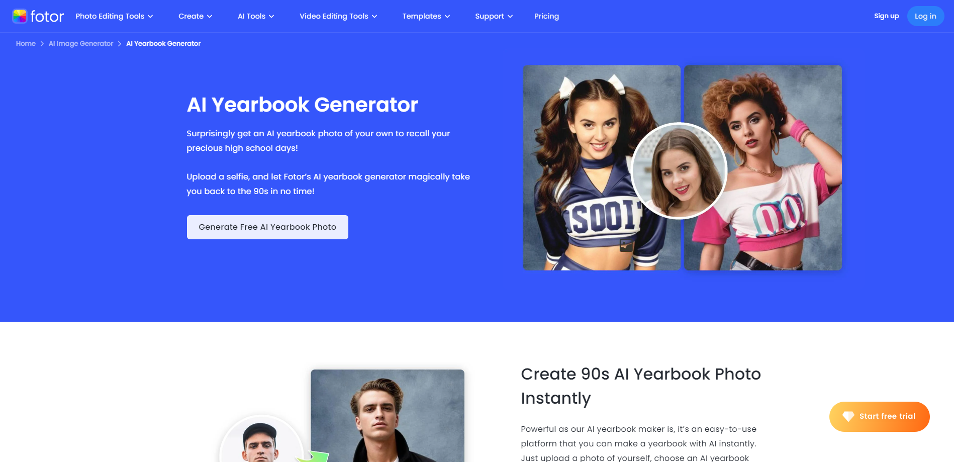 How to Make AI 90's Yearbook Photos [Simple Steps]