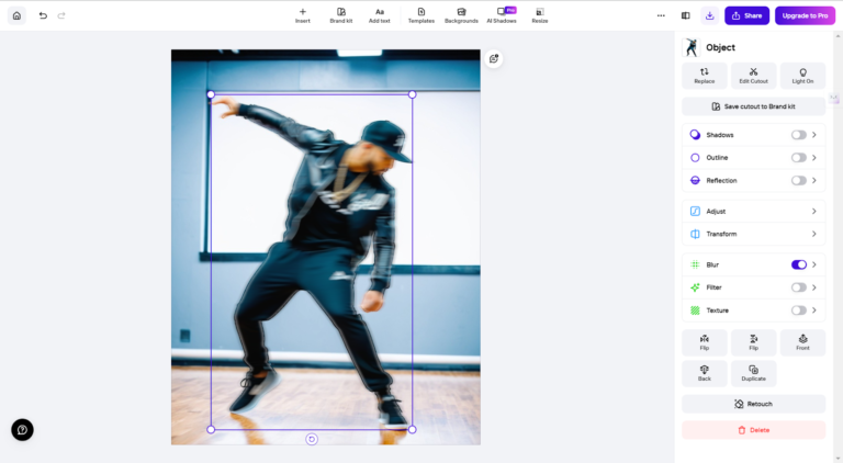 How to Add Motion Blur Effect to Photos Online