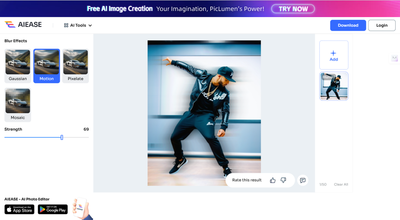 How to Add Motion Blur Effect to Photos Online