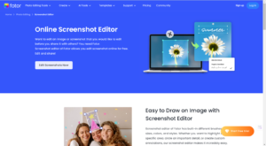 How to Edit a Screenshot Online Free With AI
