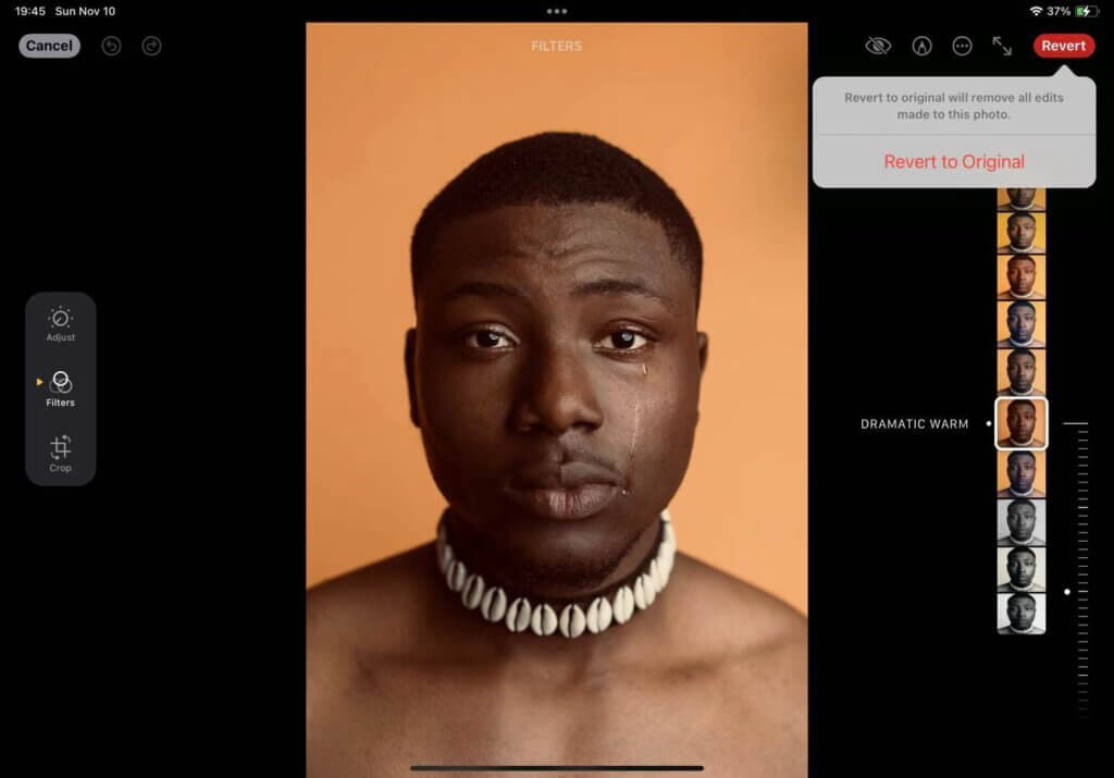 How to Remove Filters From Photos Online