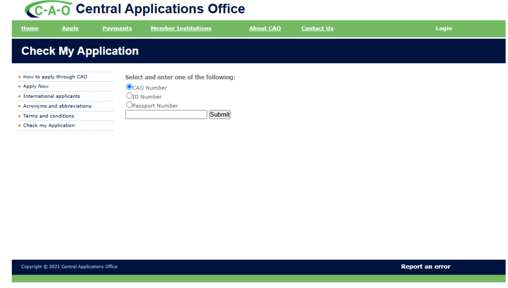 CAO Status Check: How to Apply & Track Your CAO Application