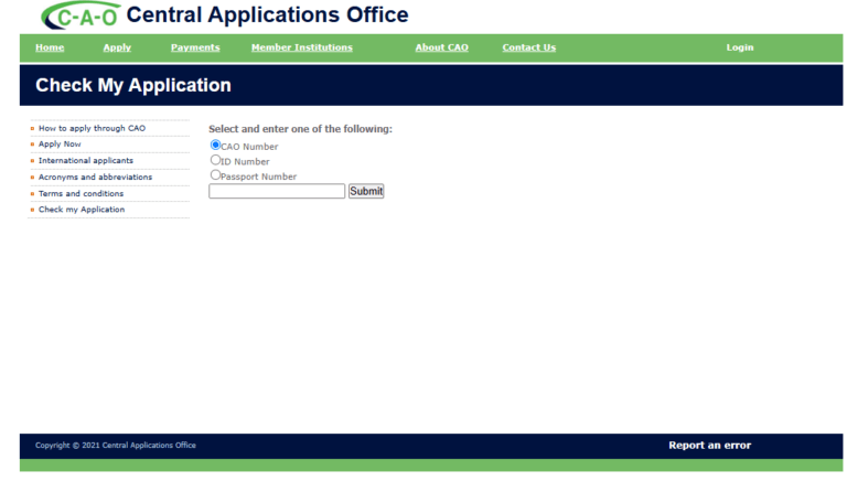 CAO Status Check: How to Apply & Track Your CAO Application