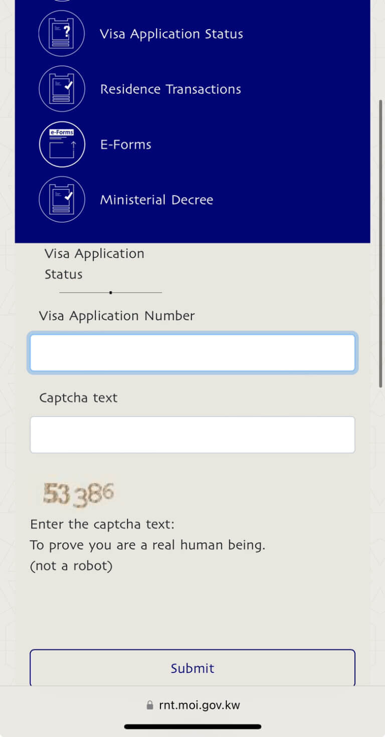 Kuwait Visa Check Online by Passport Number 2025