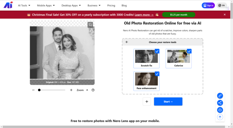 Top 5 Old Photo Scratch Removal Online Free