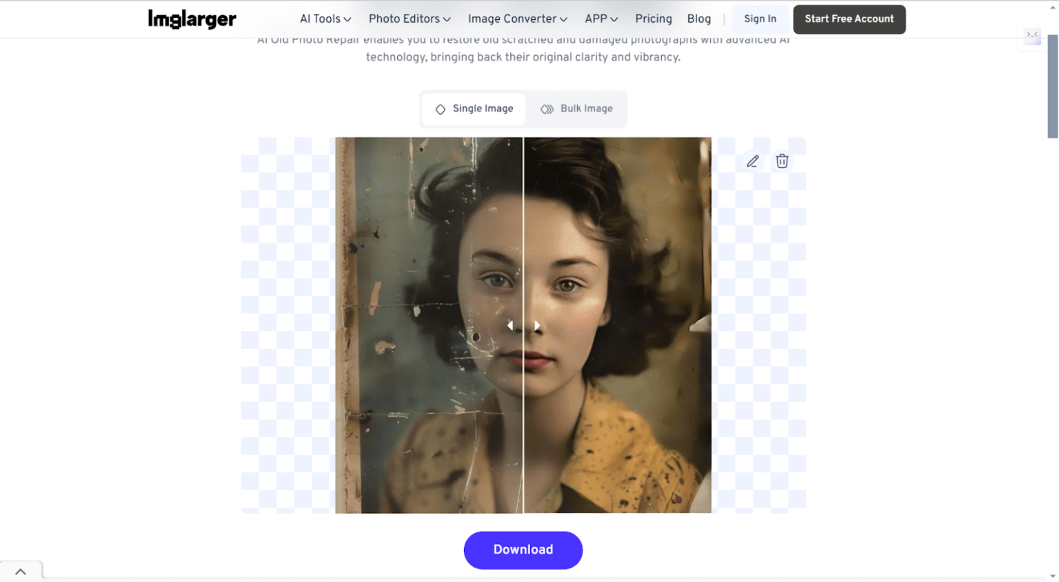 Top 5 Old Photo Scratch Removal Online Free