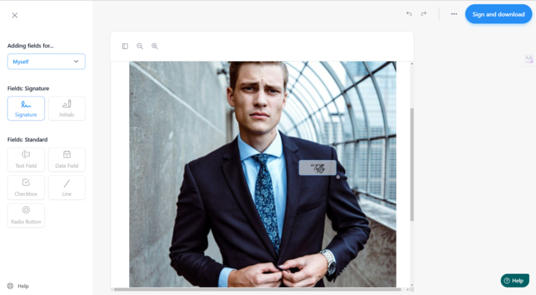 How to Add Signature to Photo Online Free