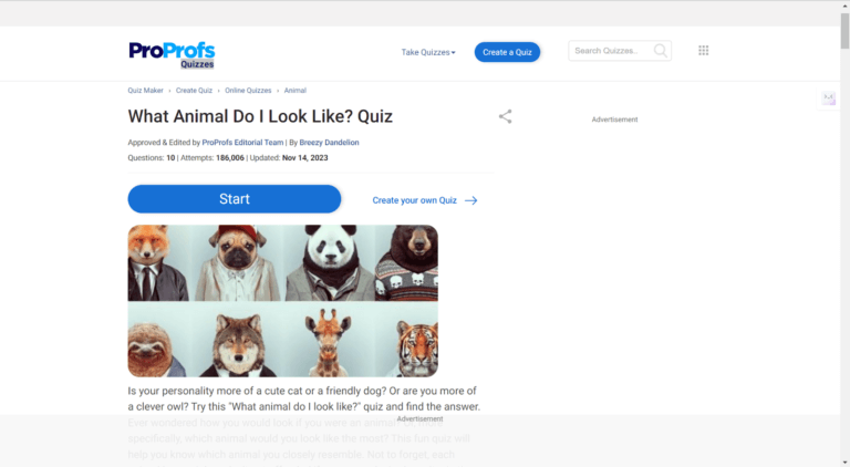 What Animal Do I Look Like [Quiz, Tests & Filters]