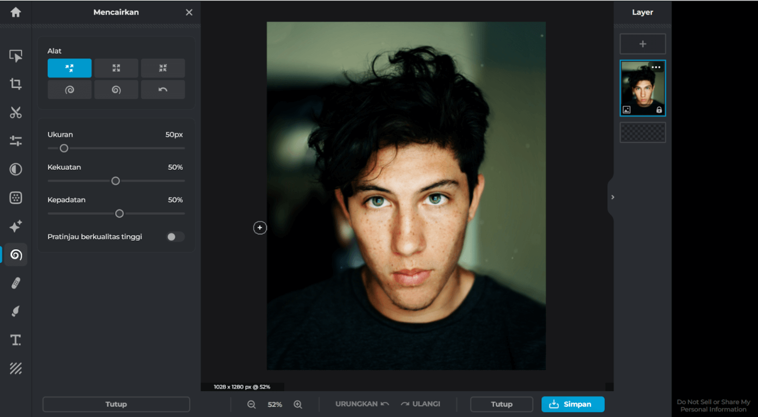 Online Editor & Apps for Face Reshaping